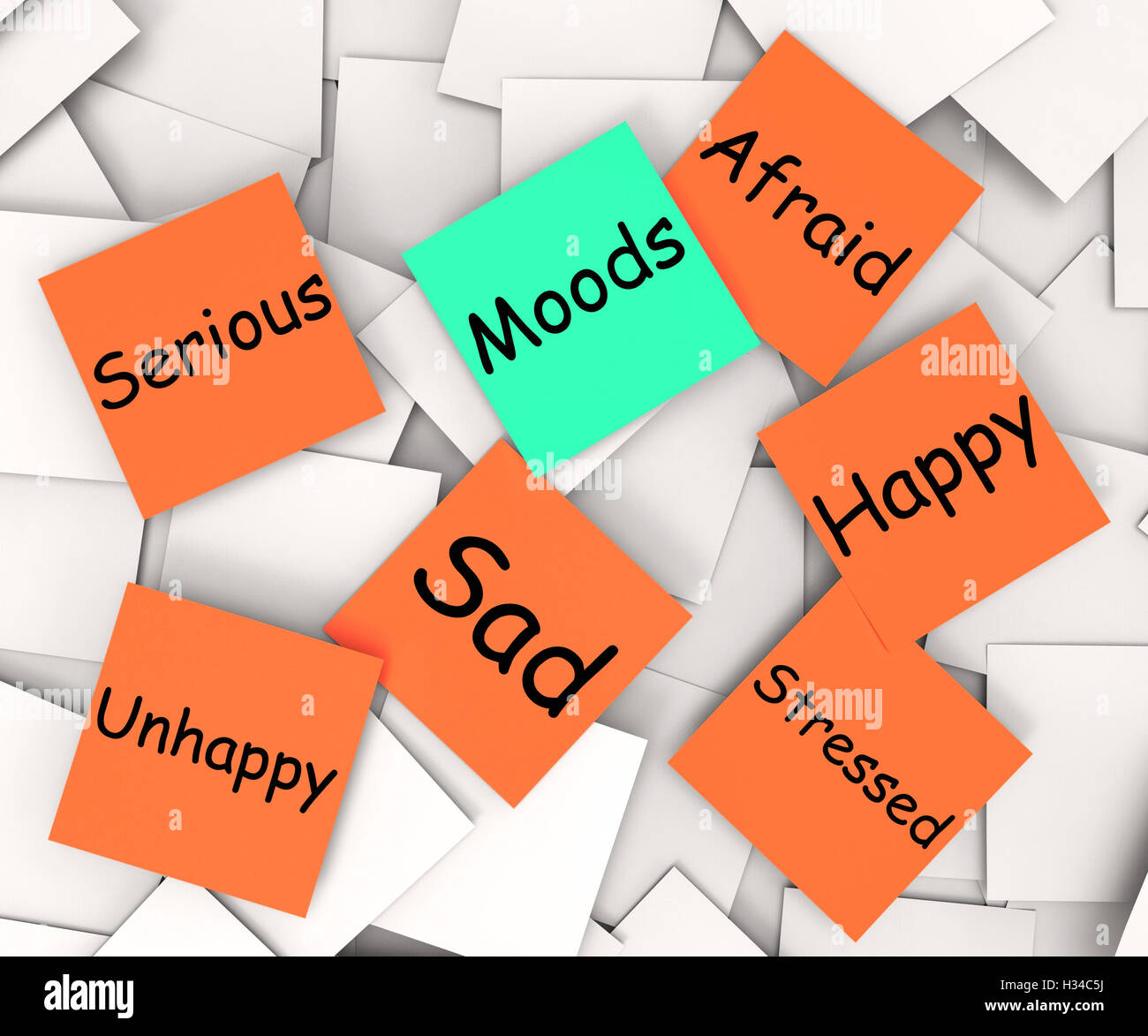 Happy sad emotions feelings hi-res stock photography and images - Alamy
