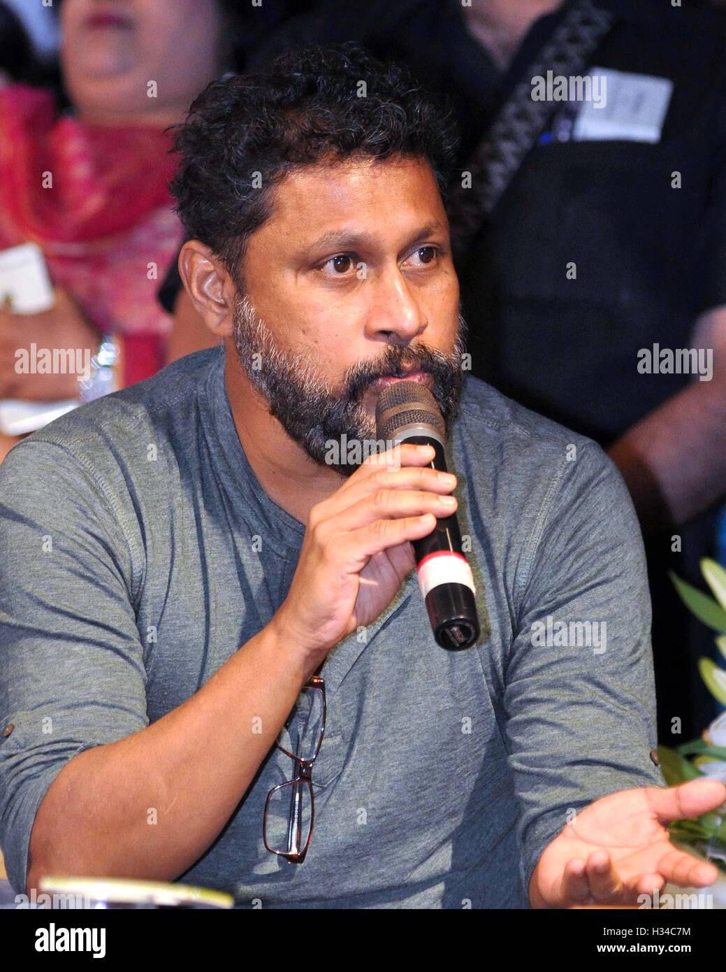 Shoojit Sircar Indian film director during the promotion of film Pink ...