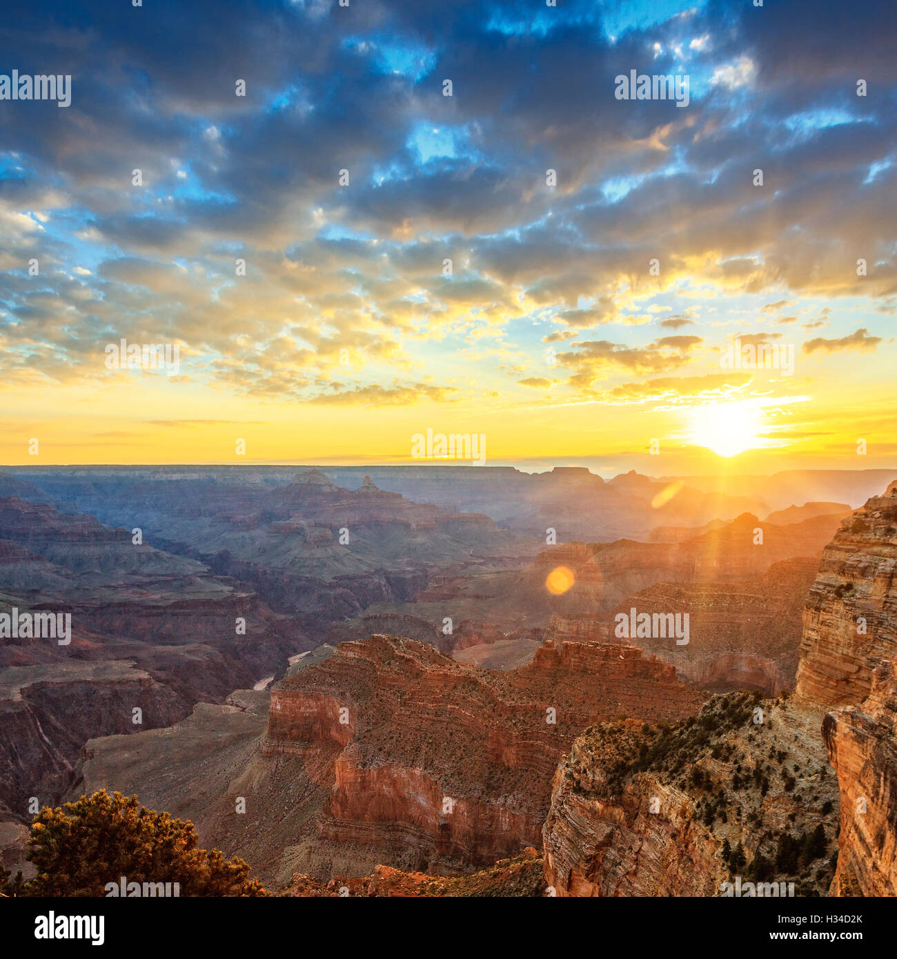 Famous morning light Stock Photo - Alamy