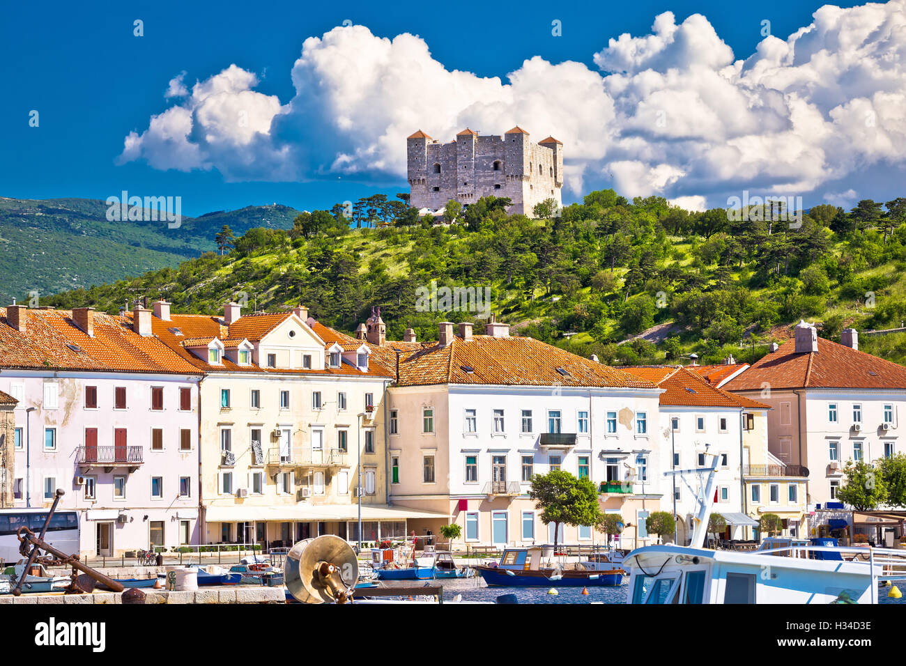 Town view senj croatia hi-res stock photography and images - Alamy