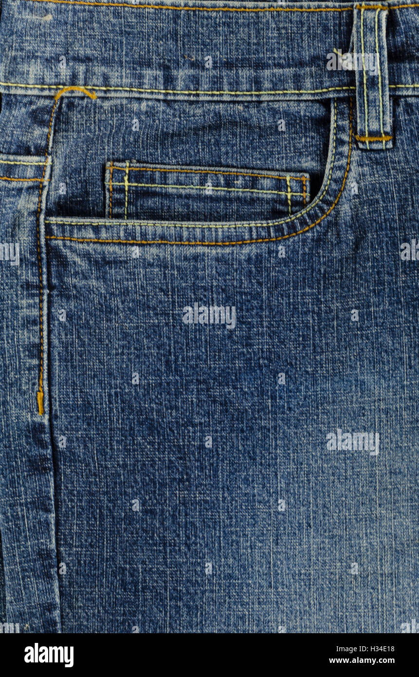 blue jeans pocket Stock Photo - Alamy