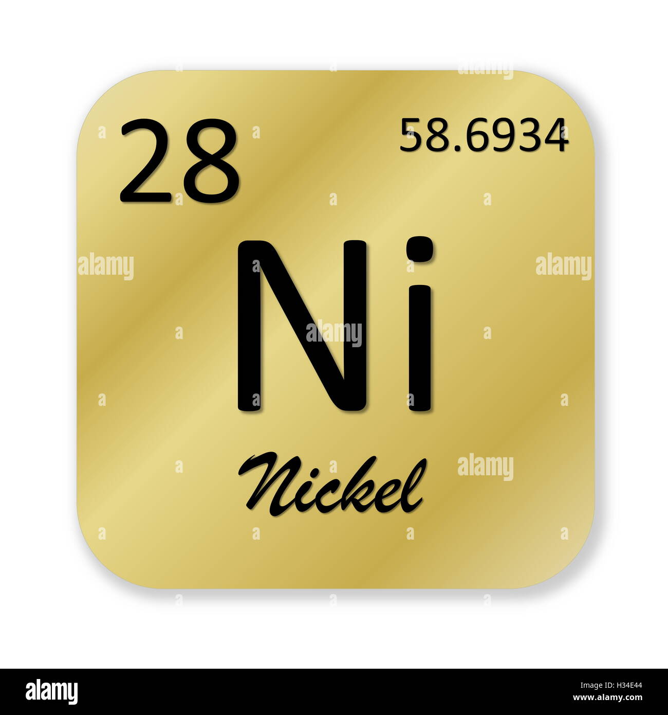 Nickel symbol hi-res stock photography and images - Alamy