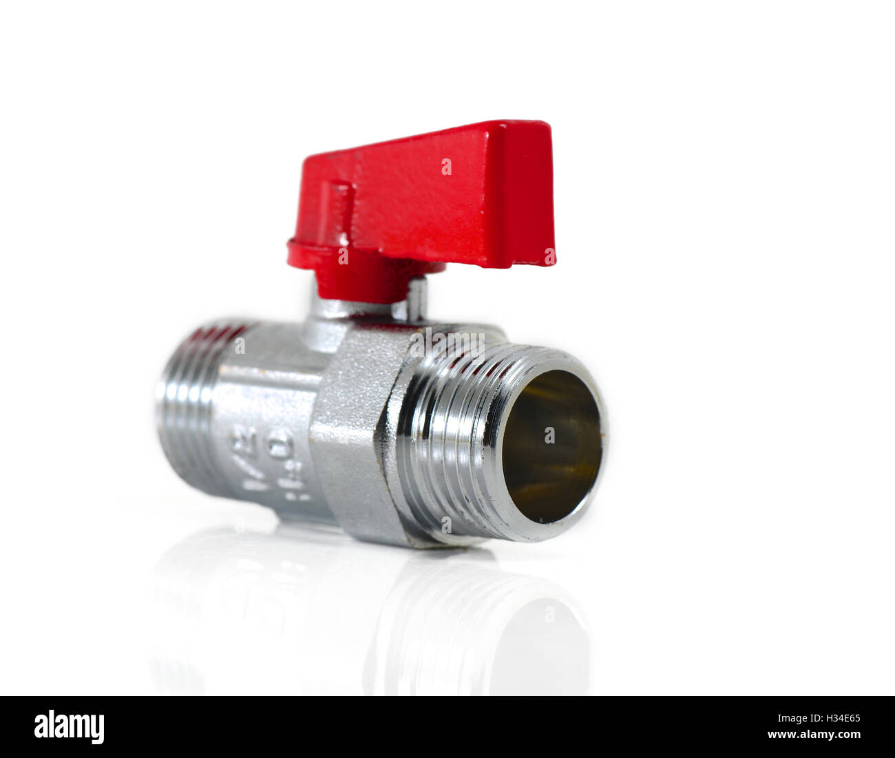 metal valves isolated Stock Photo - Alamy