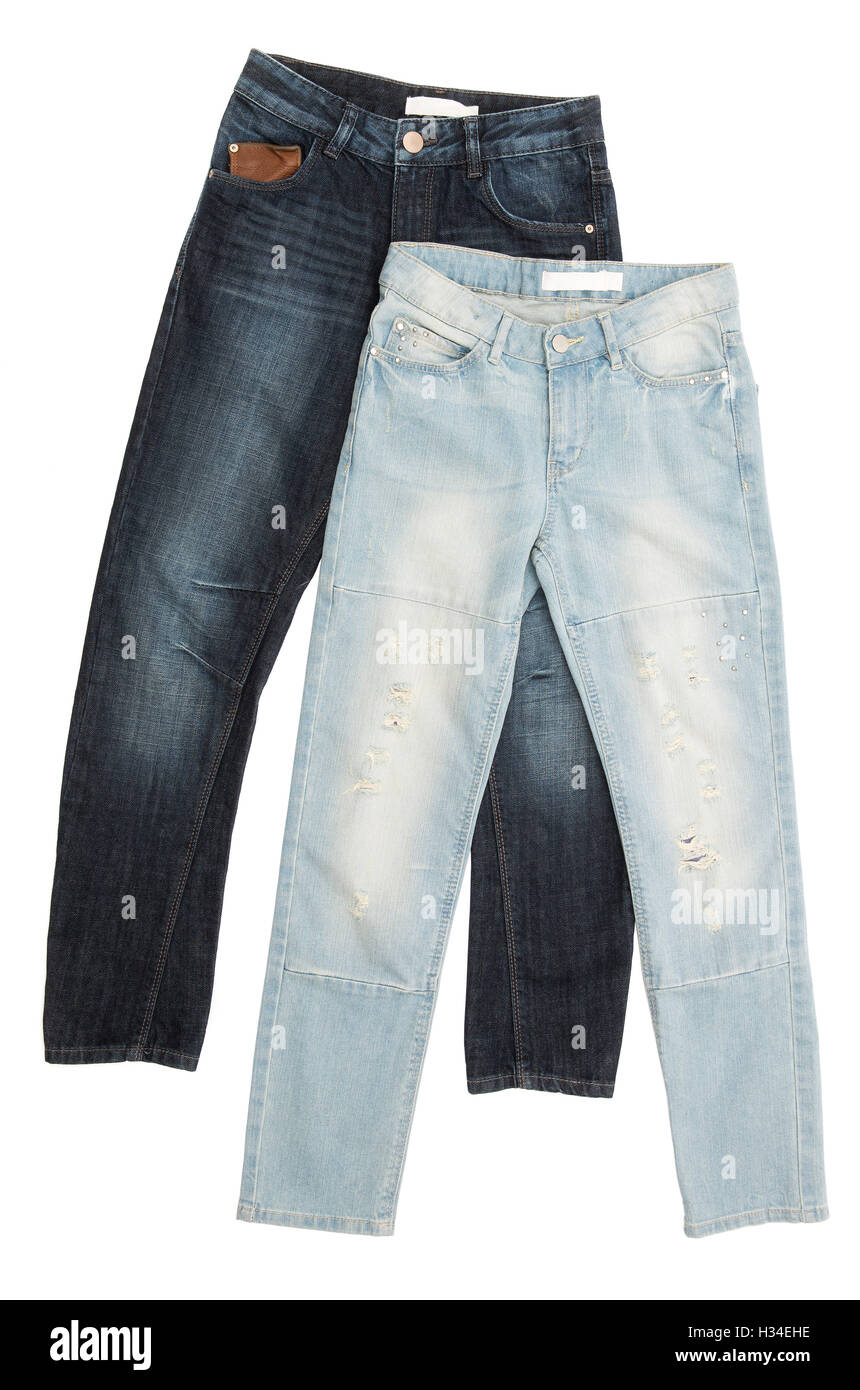 Blue pants cut out hi-res stock photography and images - Alamy