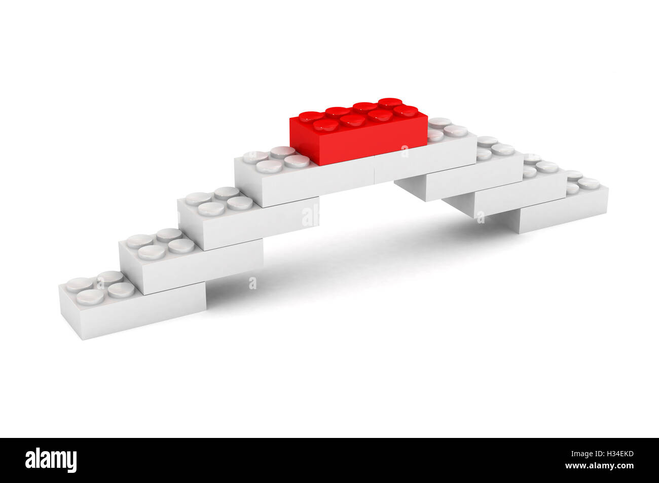 Building Block Bridge Stock Photo - Alamy