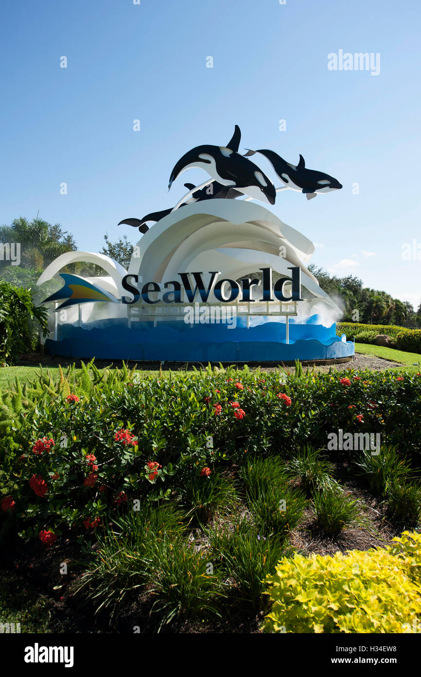 Sea World, Orlando, Florida, USA Stock Photo - Alamy