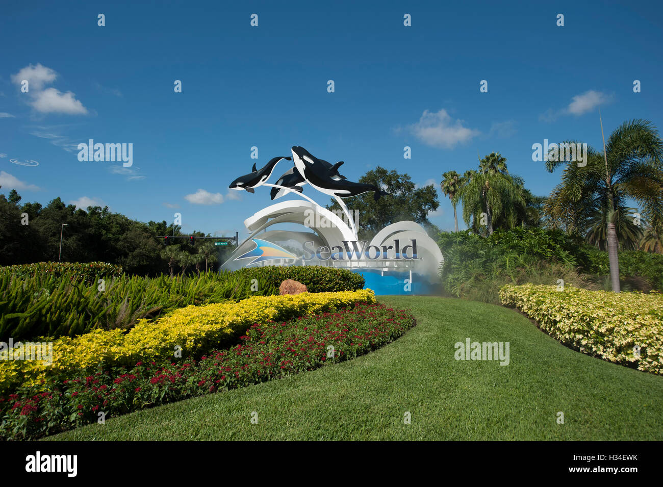 Aerial orlando sea world hi-res stock photography and images - Alamy
