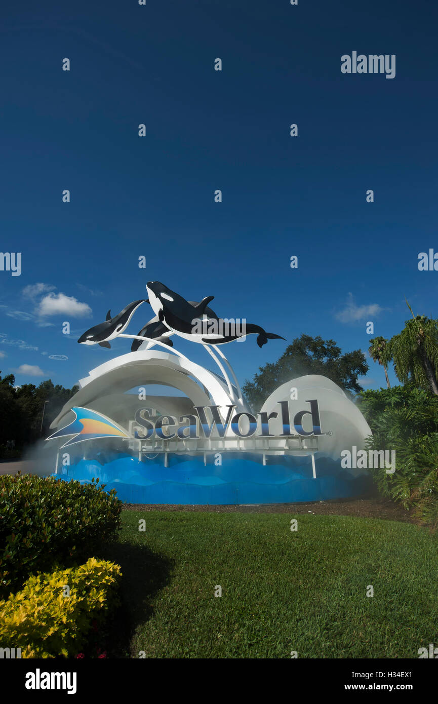 Sea World, Orlando, Florida, USA Stock Photo - Alamy