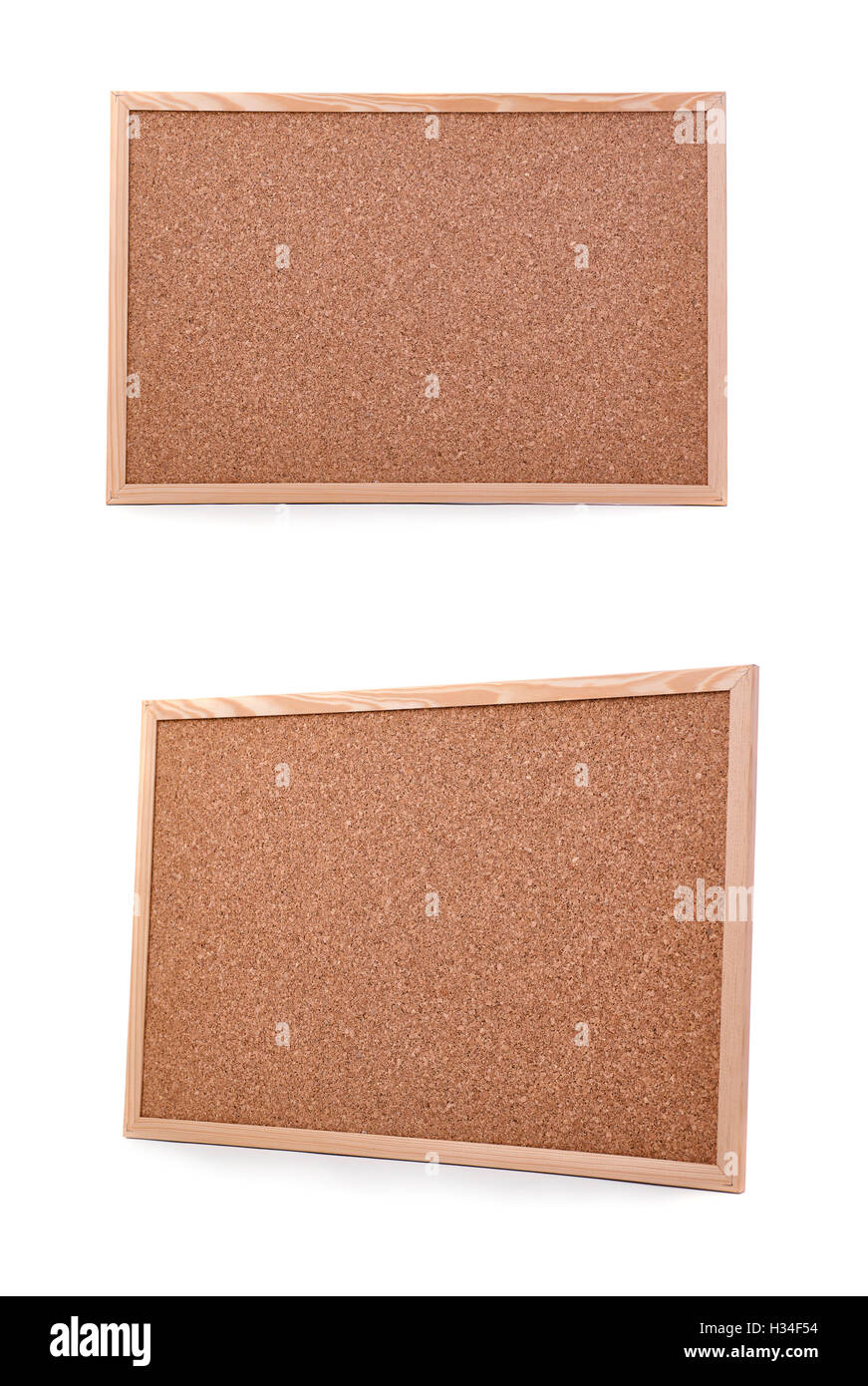 Set of Pin board over isolated white background Stock Photo - Alamy
