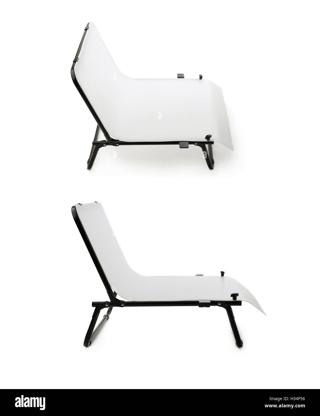 Set of Photo shooting table over isolated white background Stock Photo ...