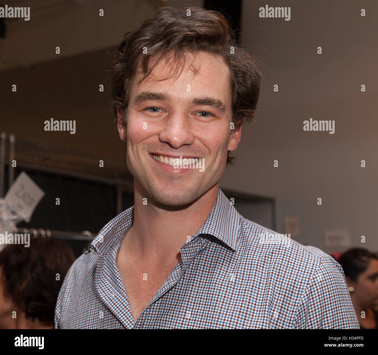 New York, NY USA - September 10, 2016: Dancer Cory Stearns prepares ...