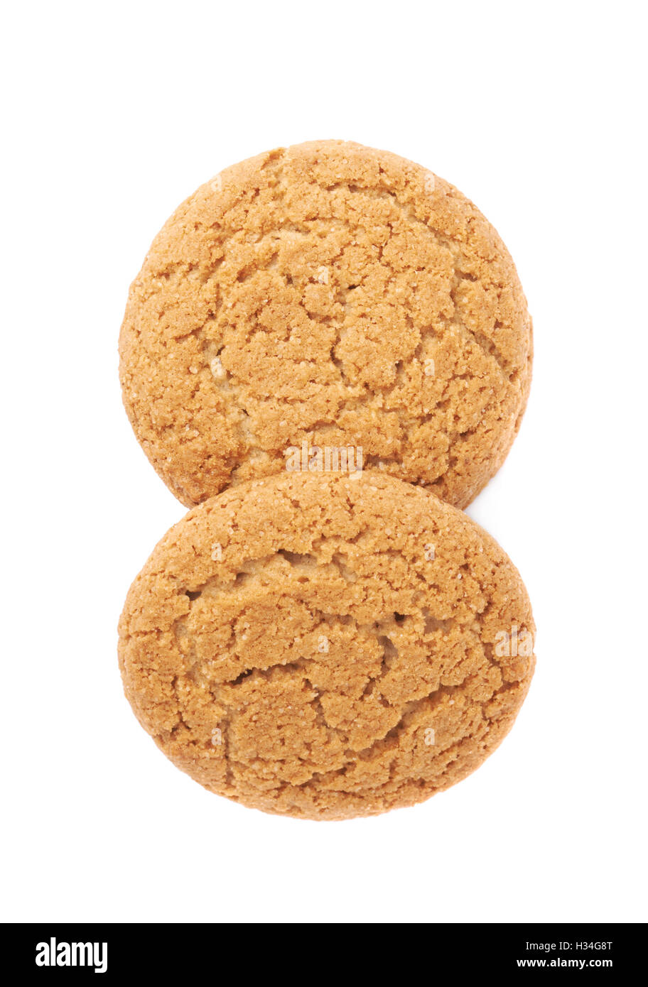 Stack of cookies isolated over the white background Stock Photo - Alamy