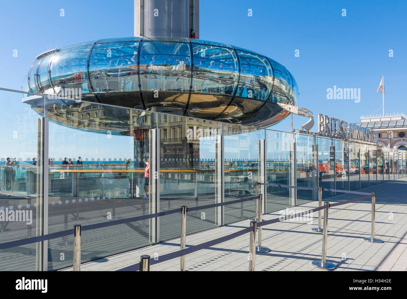 i360. British Airways i360 Observation Tower at ground level in ...