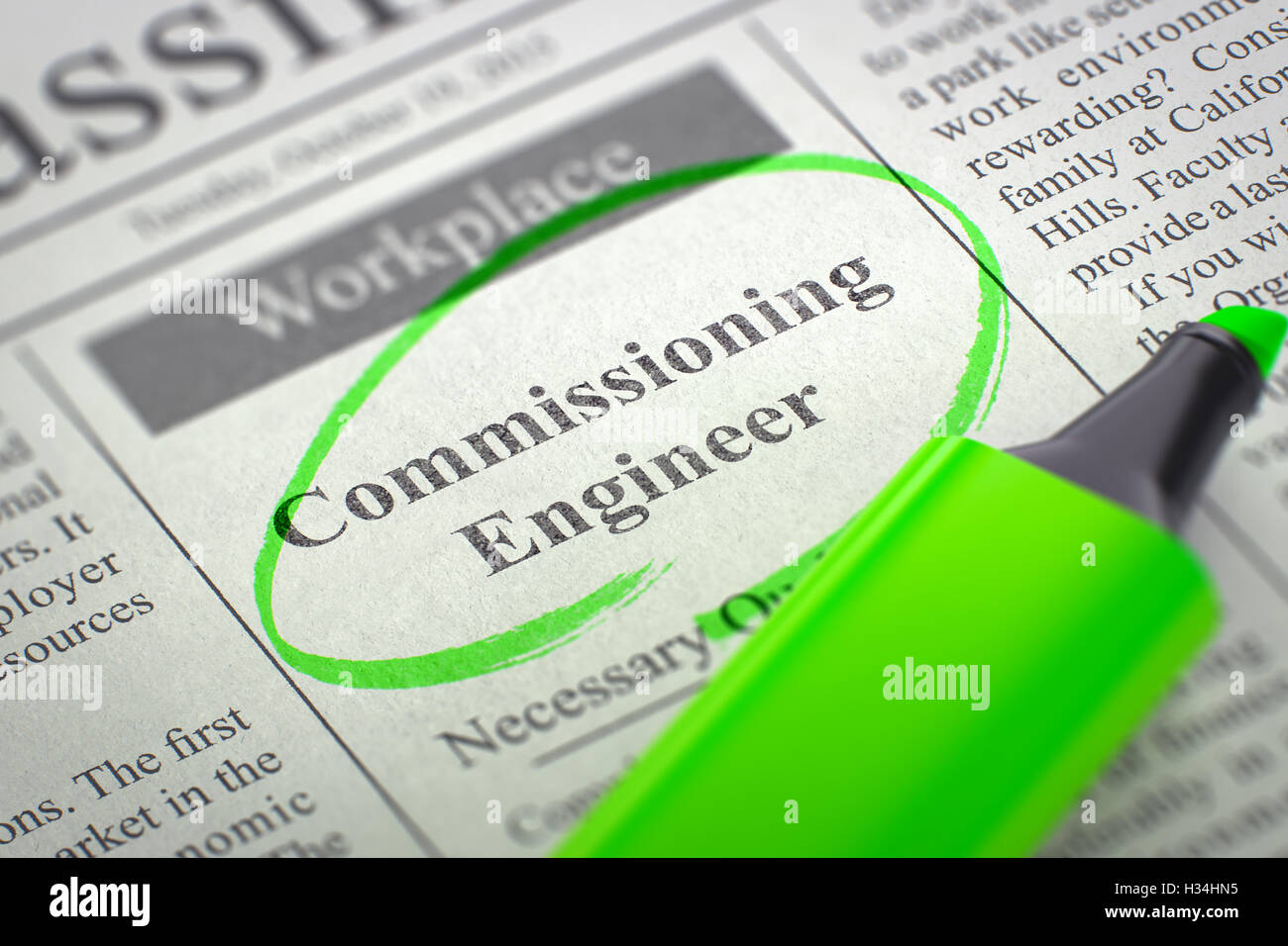 Commissioning plant hi-res stock photography and images - Alamy