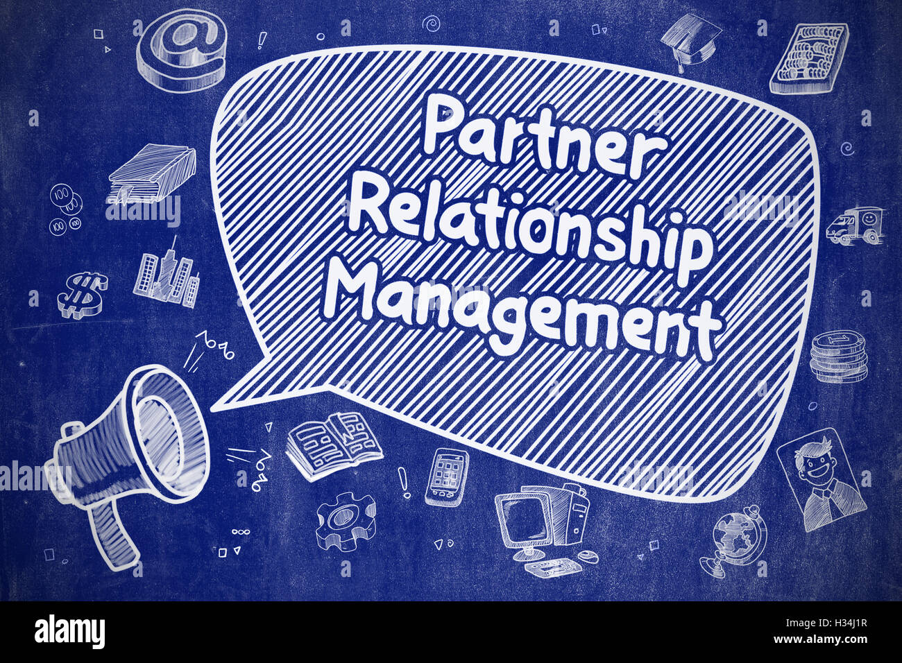 Partner Relationship Management - Business Concept Stock Photo - Alamy