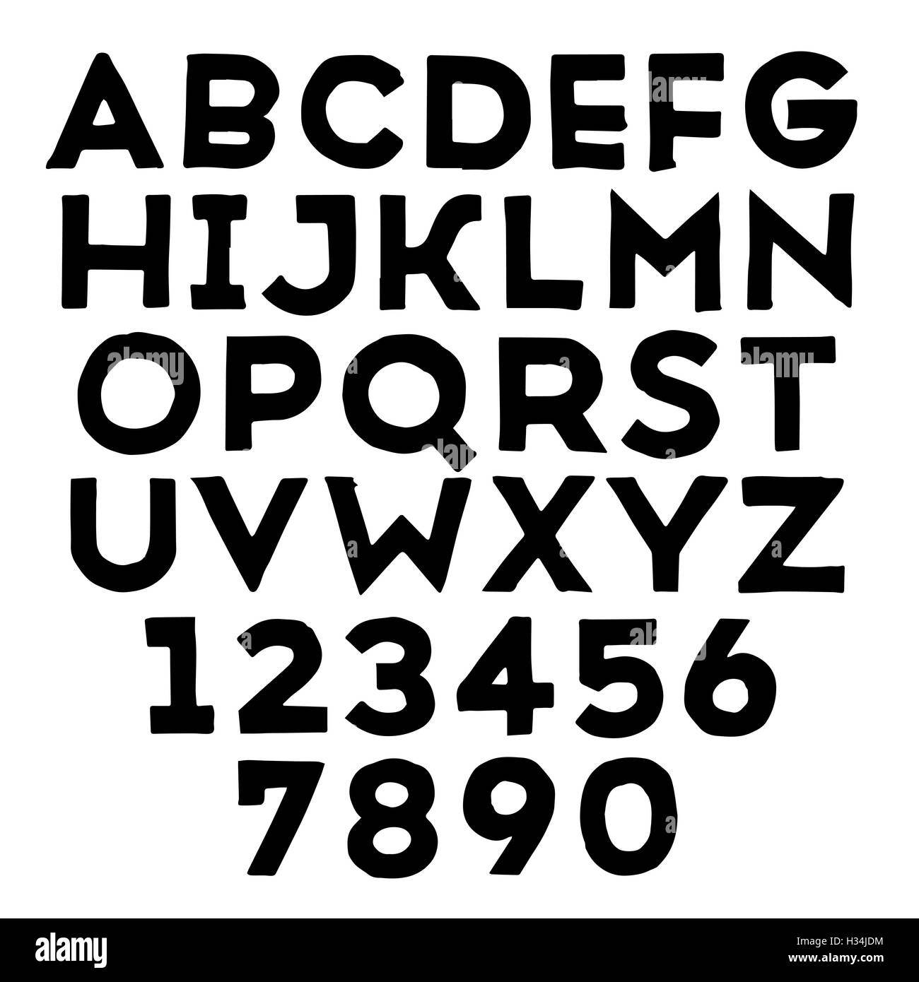 Bold font Black and White Stock Photos & Images - Alamy