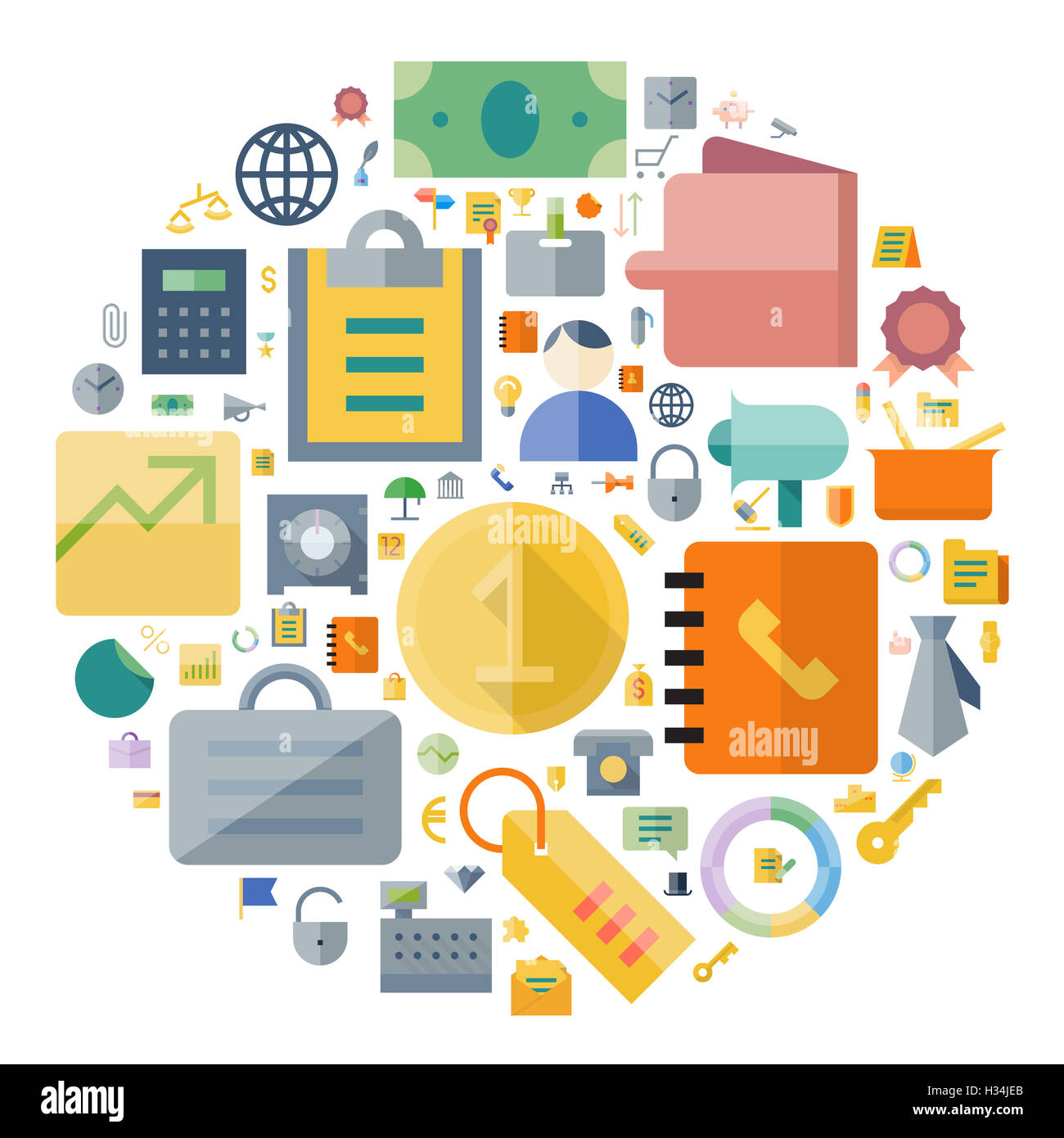 Global business icon in Cut Out Stock Images & Pictures - Alamy