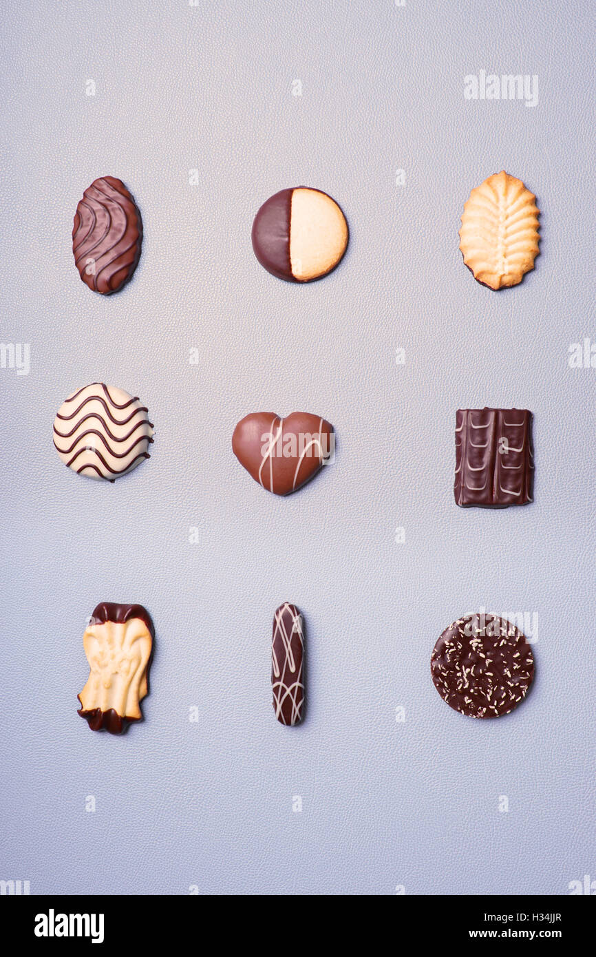 Various cookies sweet biscuits hi-res stock photography and images - Alamy