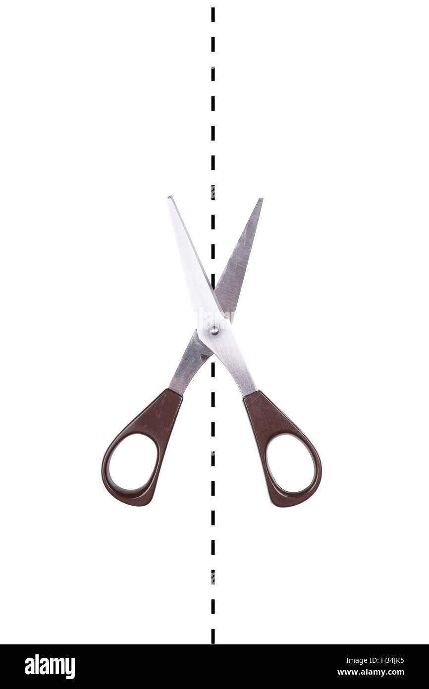 Broken line hi-res stock photography and images - Alamy