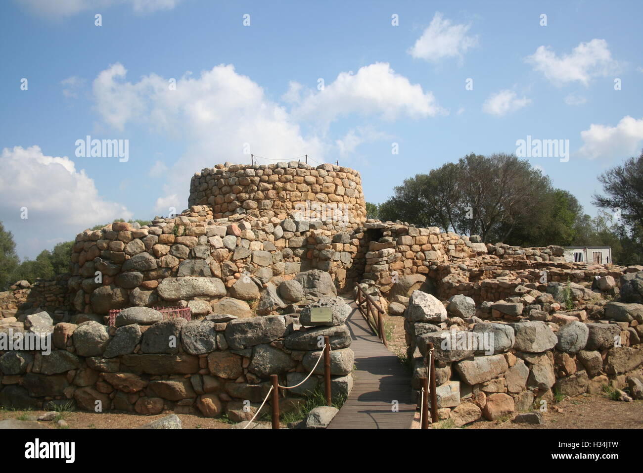 A view of an old castle in Sardinia, Italy Stock Photo - Alamy