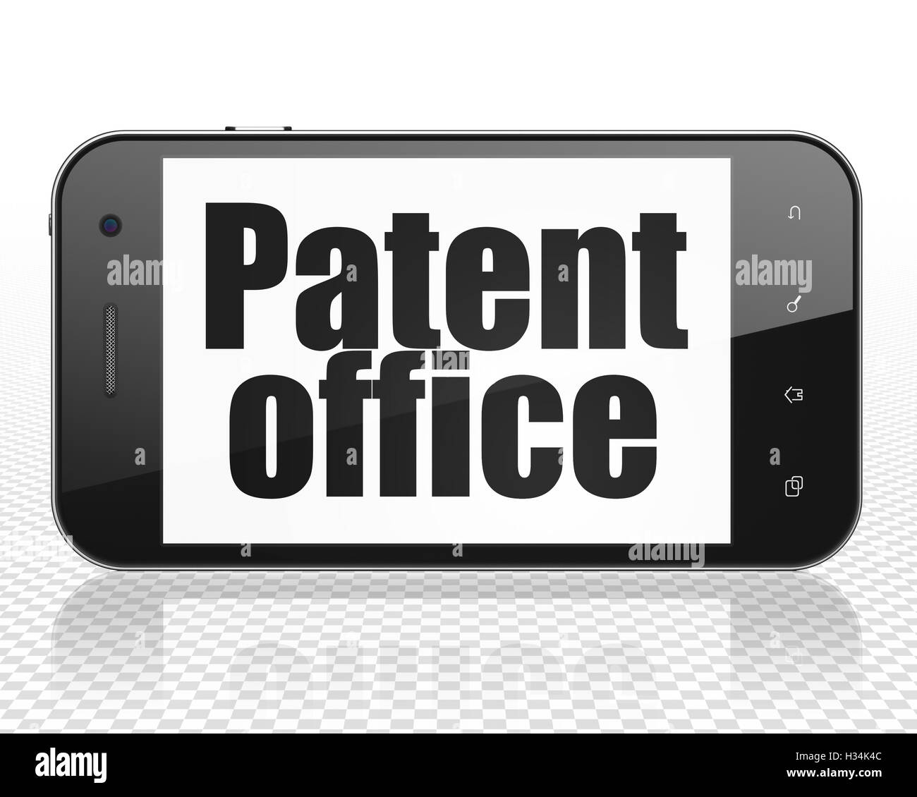 Law concept: Smartphone with Patent Office on display Stock Photo - Alamy