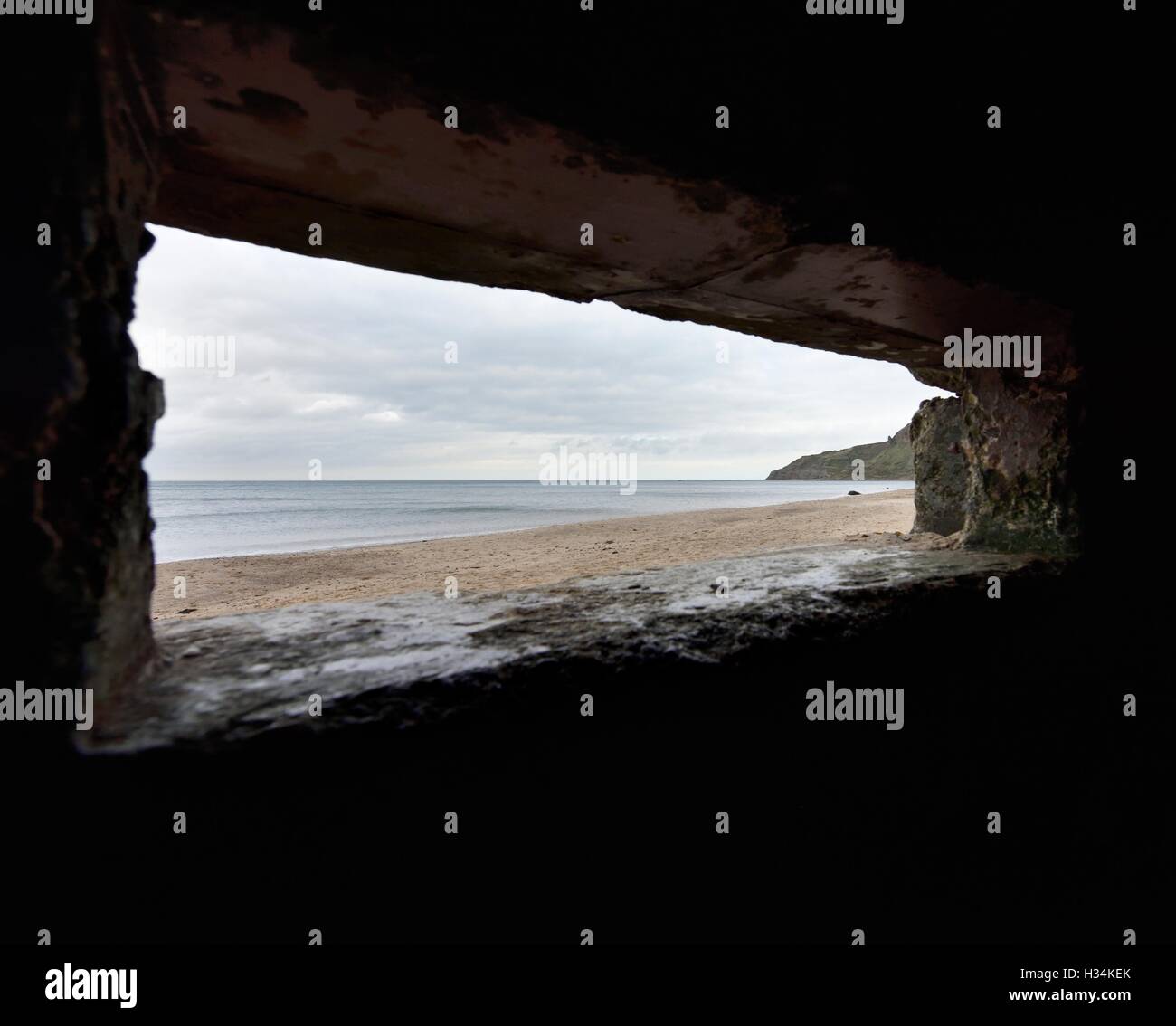 North sea pillbox hi-res stock photography and images - Alamy