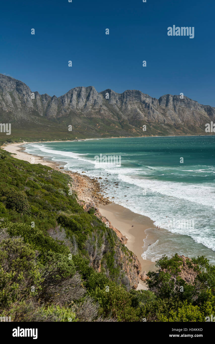 Spectacular view of Kogel Bay Beach from Dappat Se Gat along the Scenic ...