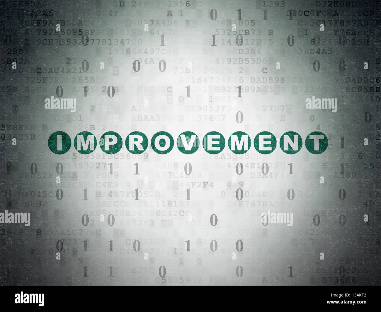 Business concept: Improvement on Digital Data Paper background Stock ...