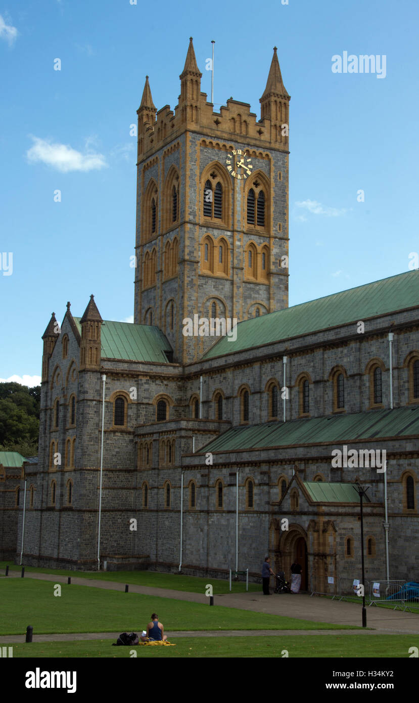 DEVONSHIRE; BUCKFASTLEIGH; BUCKFAST ABBEY Stock Photo - Alamy