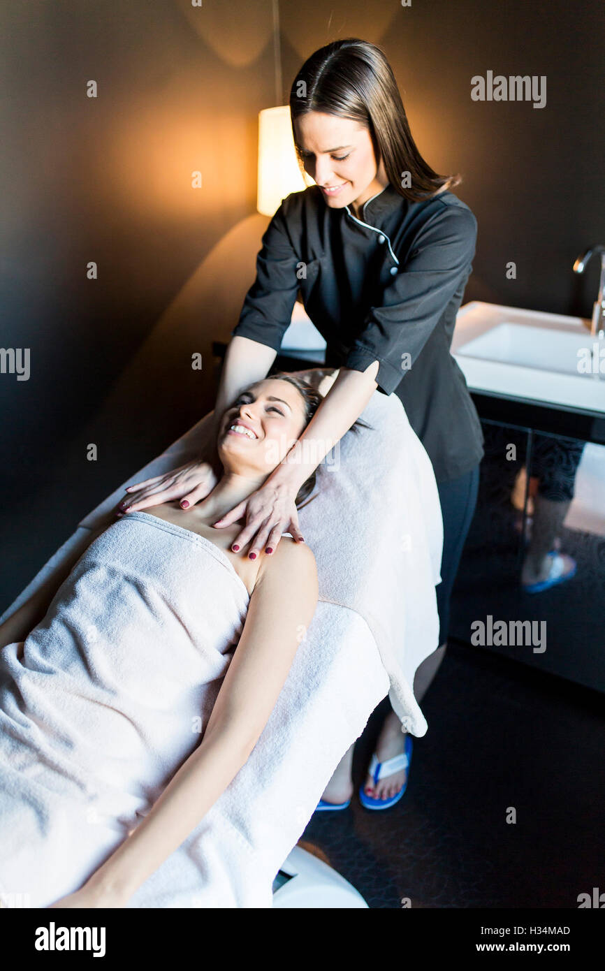 Wellness procedure hi-res stock photography and images - Alamy