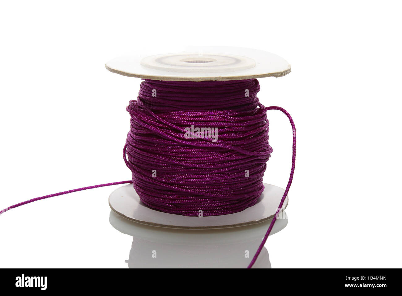 The cylinder of colored cord Stock Photo - Alamy