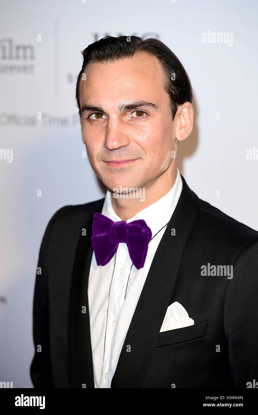 Henry Lloyd-Hughes attending the IWC gala in honour of the British Film ...
