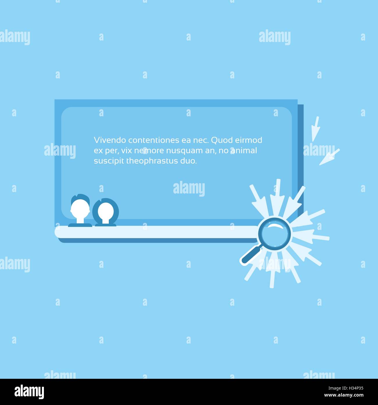 Search Bar Information Online Internet Technology Stock Vector Image ...