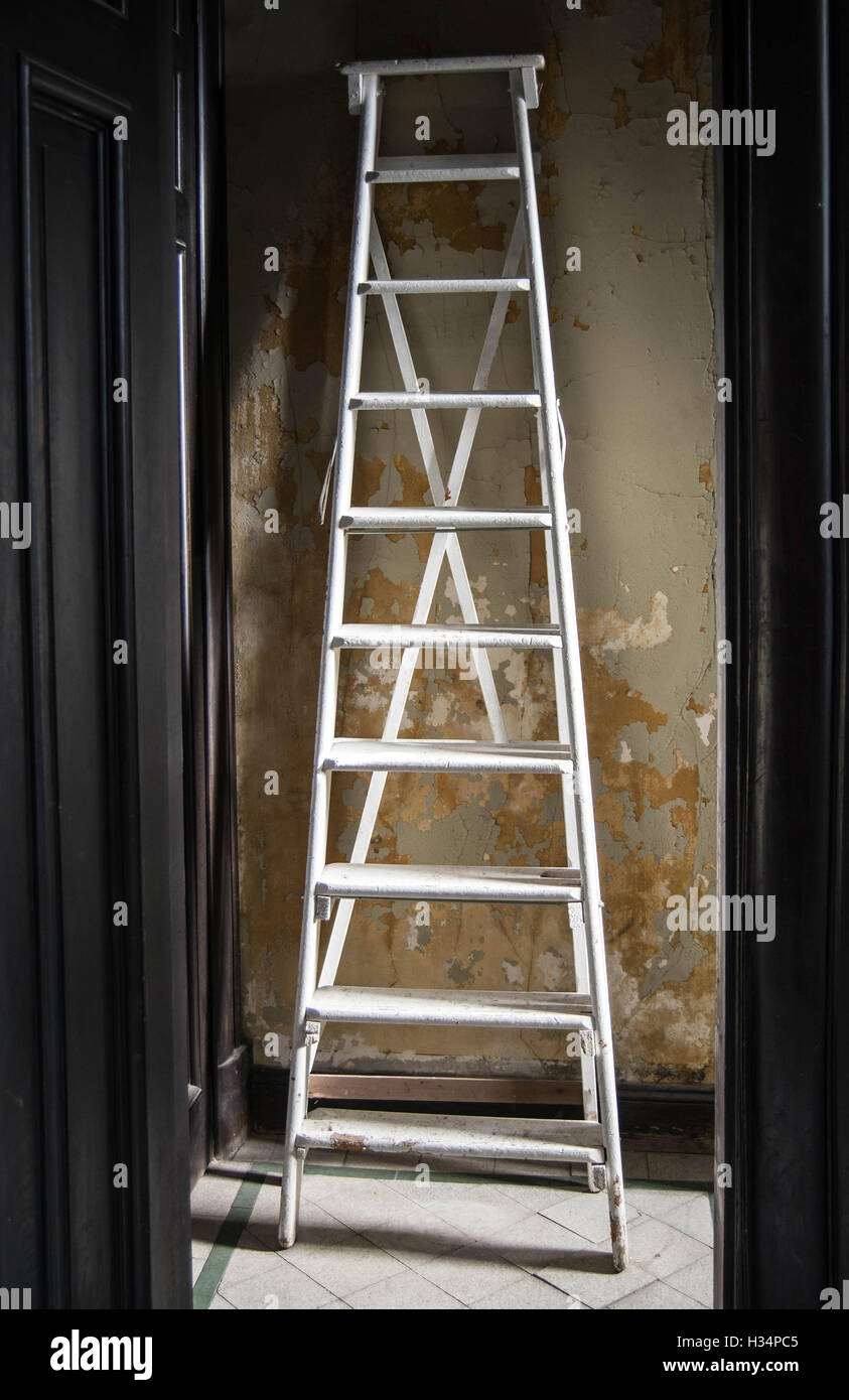Folded ladder hi-res stock photography and images - Alamy