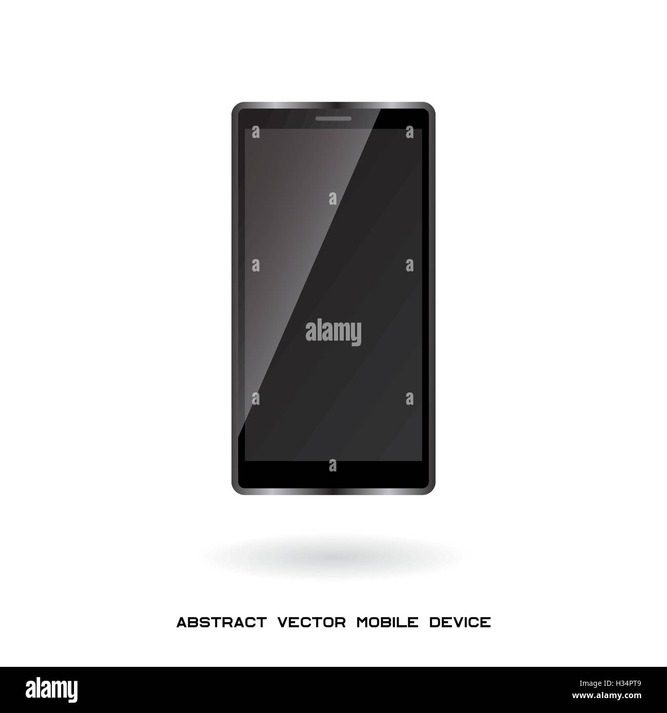 abstract mobile device modern gadget vector illustration Stock Vector ...