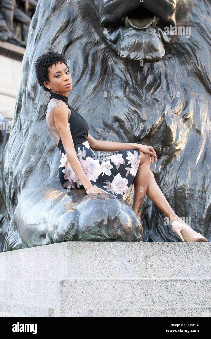 young West Indian Afro Caribbean model Stock Photo - Alamy