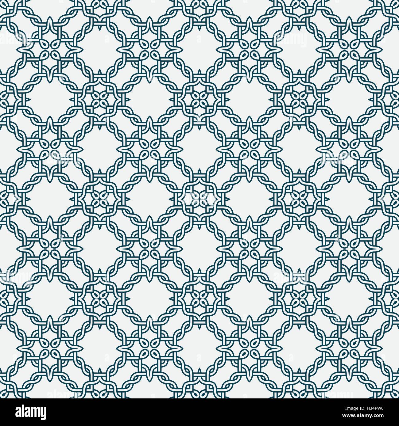 celtic knot tribal seamless pattern vector background illustration ...