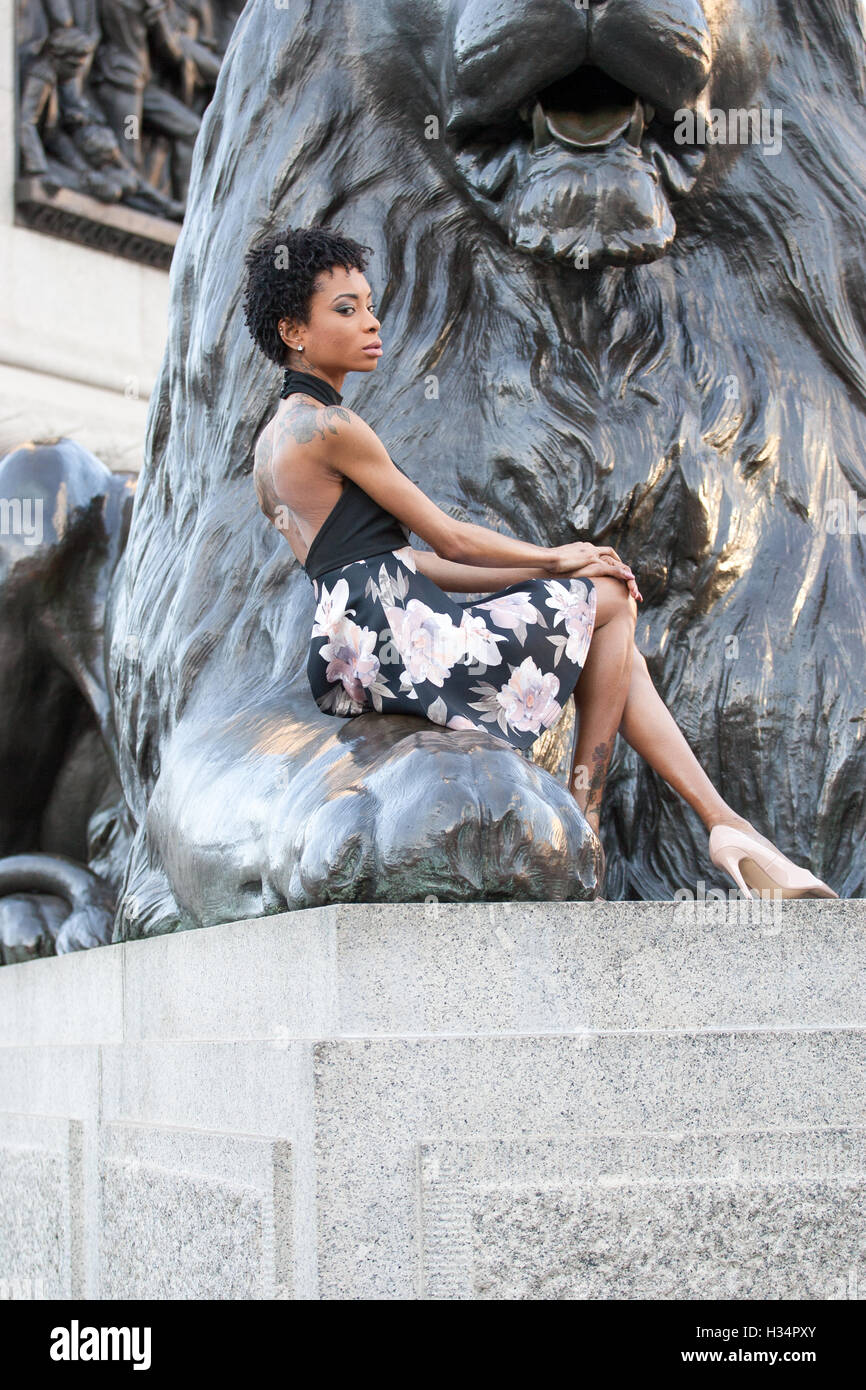 young West Indian Afro Caribbean model Stock Photo - Alamy