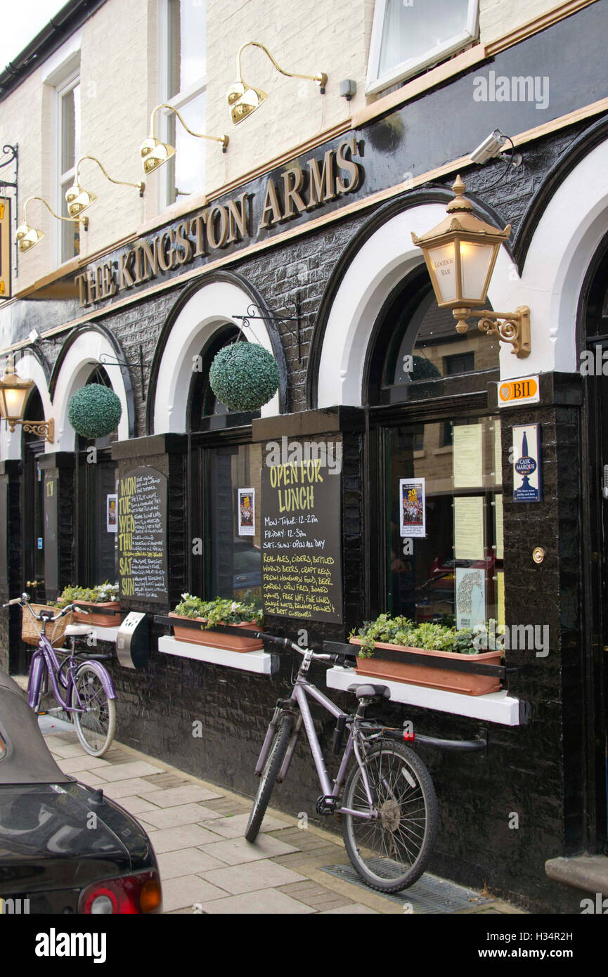 The Kingston Arms public house in Cambridge, UK Stock Photo - Alamy