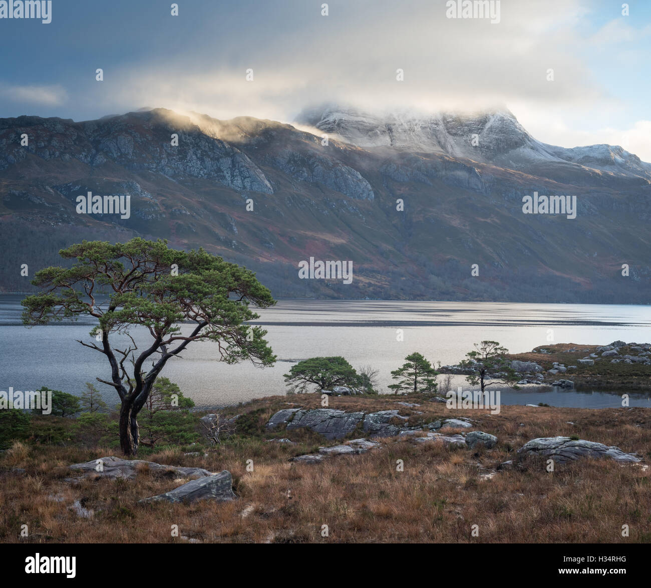 Loch Maree and Slioch, Scottish Highlands, Scotland Stock Photo - Alamy