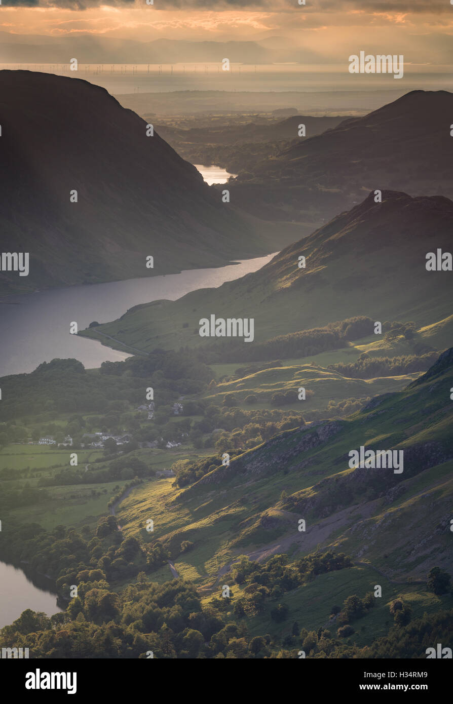 Buttermere, Crummock Water, Loweswater and the Solway Firth, English ...