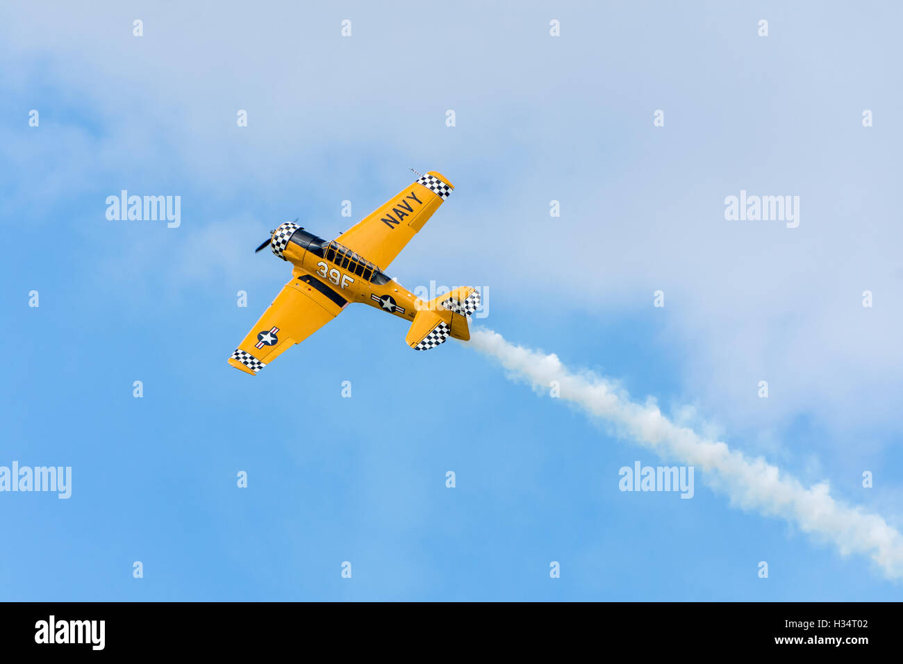 North American T-6 Texan Stock Photo - Alamy