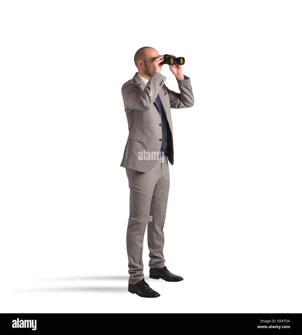 Binocular view Cut Out Stock Images & Pictures - Alamy