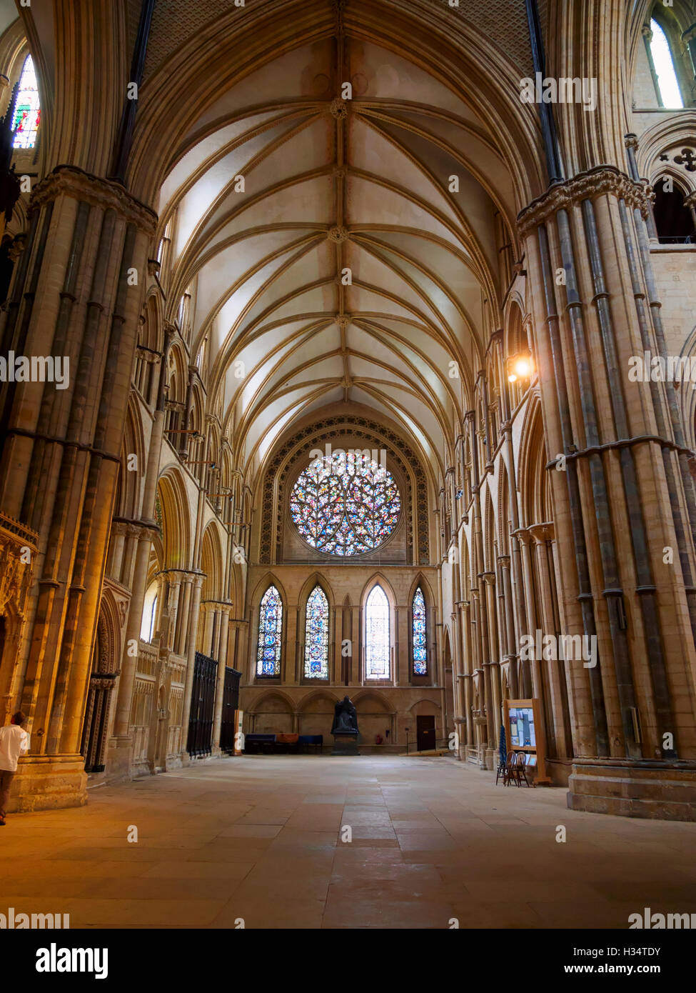 South Transept, Lincoln Cathedral, Lincolnshire Stock Photo - Alamy