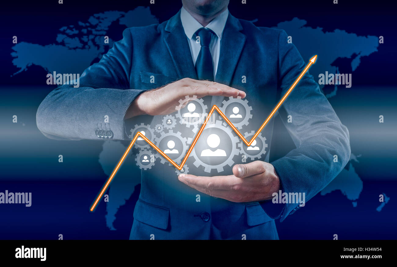 Profit growth statistics hi-res stock photography and images - Alamy