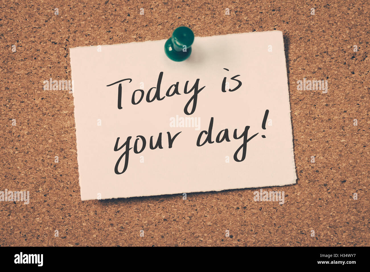 Today is your day Stock Photo - Alamy