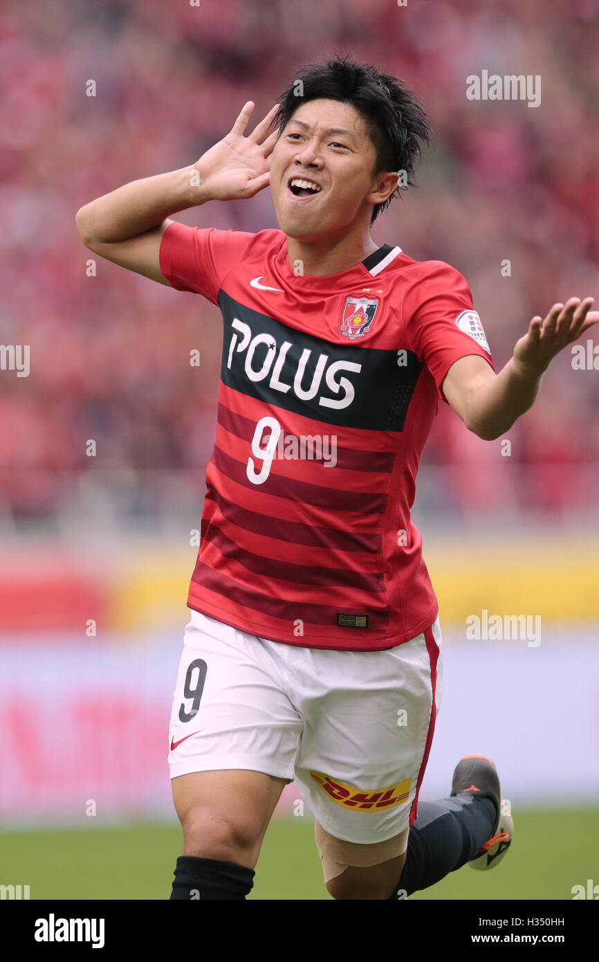 Saitama, Japan. 1st Oct, 2016. Yuki Muto (Reds) Football/Soccer : Yuki ...
