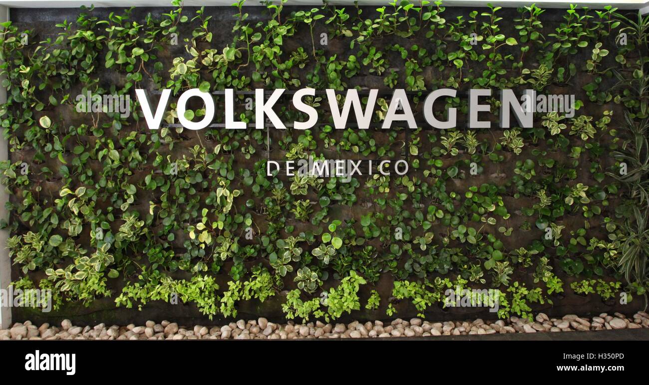 Puebla, Mexico. 3rd Oct, 2016. Lettering denoting the Mexican ...