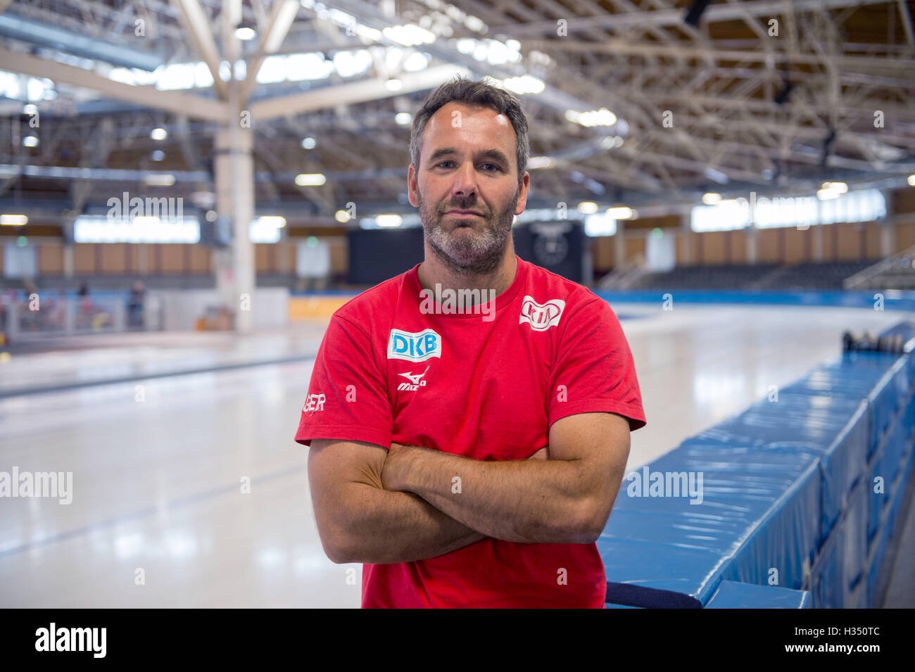 Berlin, Germany. 29th Sep, 2016. Jan van Veen, the new head coach of ...