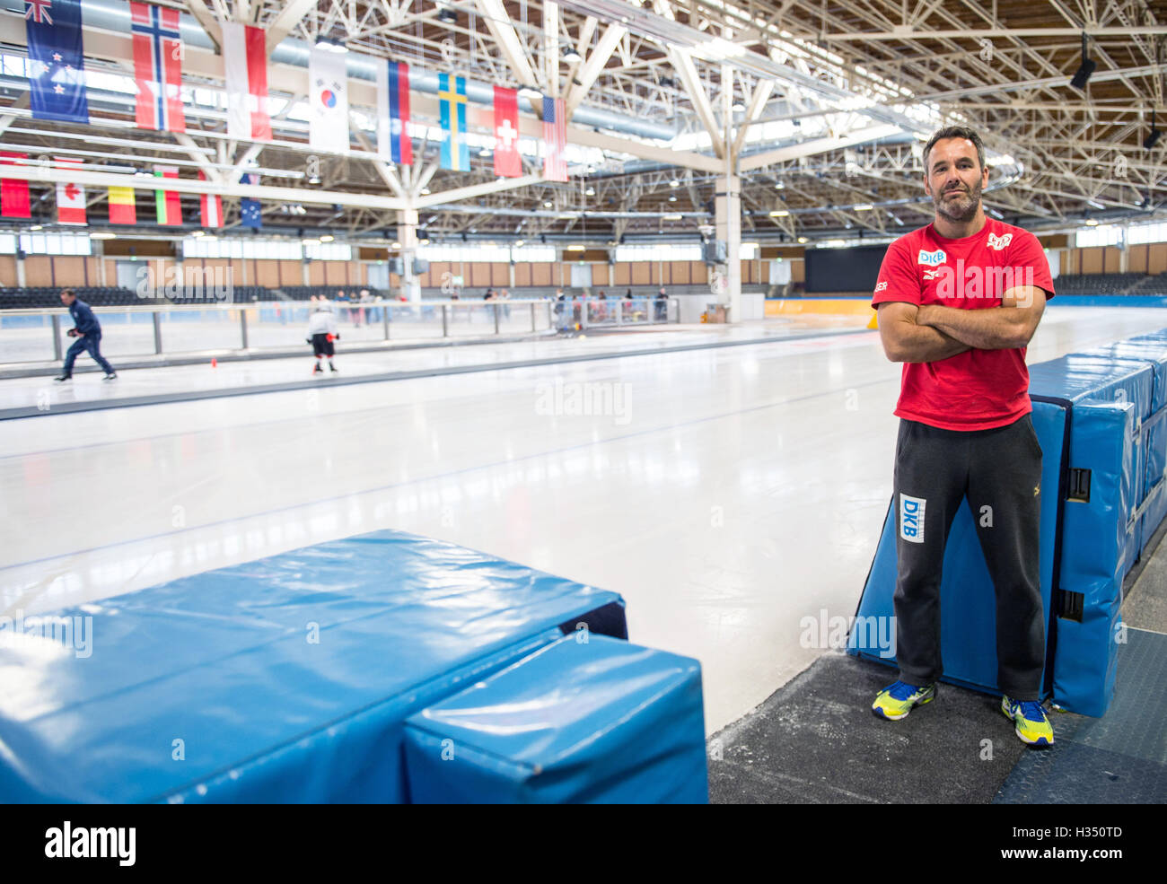 Berlin, Germany. 29th Sep, 2016. Jan van Veen, the new head coach of ...
